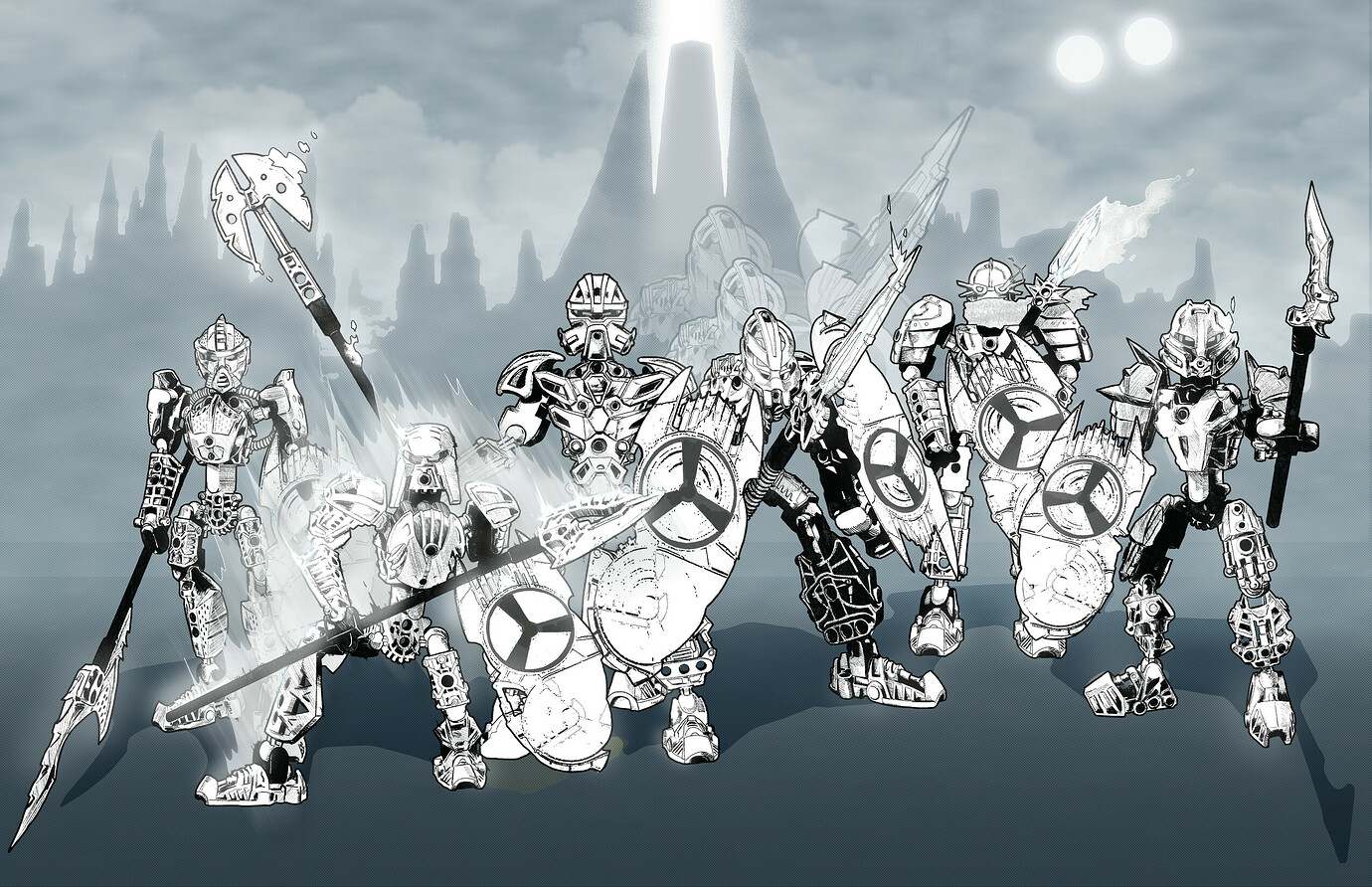 My art entry for the Toa Hagah! (Bionicle Canon Contest #3: Honor Guard ...