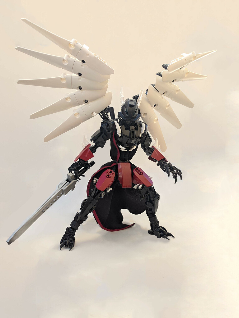 Calcifer, Angel of Vengeance v4.5 - Lego Creations - The TTV Message Boards