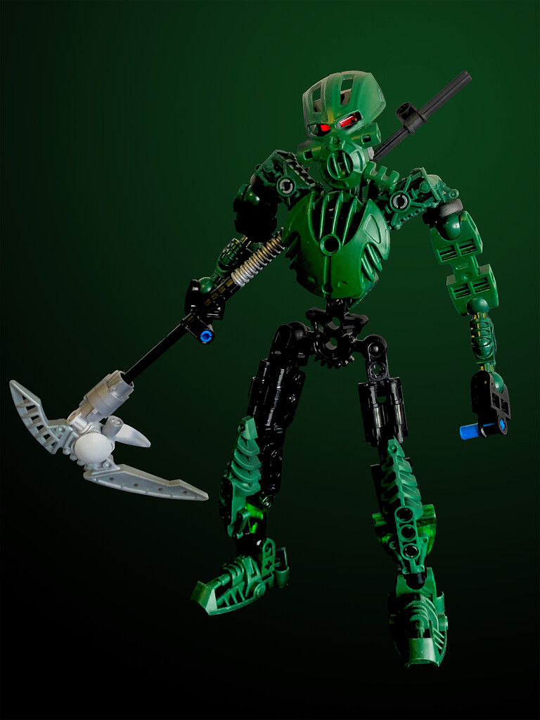 A Very Canon-Compliant Toa Nidhiki - DuckBricks Fanon Contest #5 - Lego ...