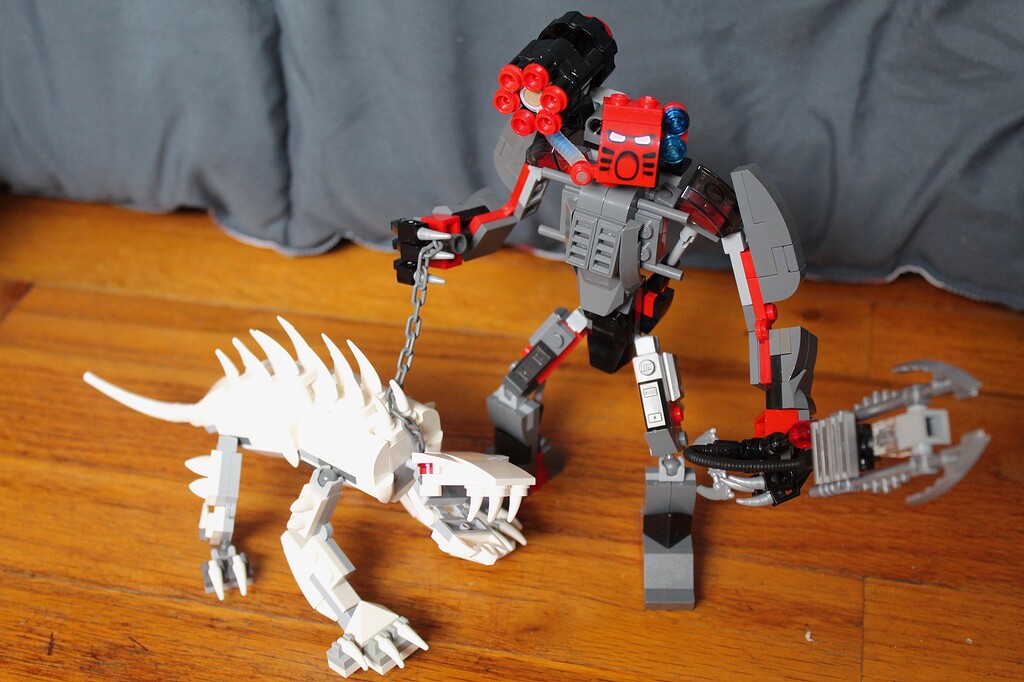 Onua GWP MOC Contest Entry: Maxilos/Makuta (and Spinax) - Lego ...