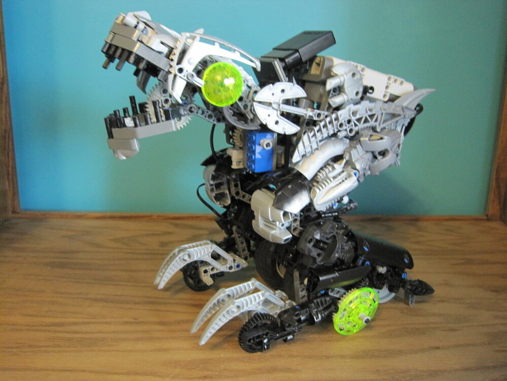 Bionicle + Mindstorms: T-Rex Tank - Lego Creations - The TTV Message Boards