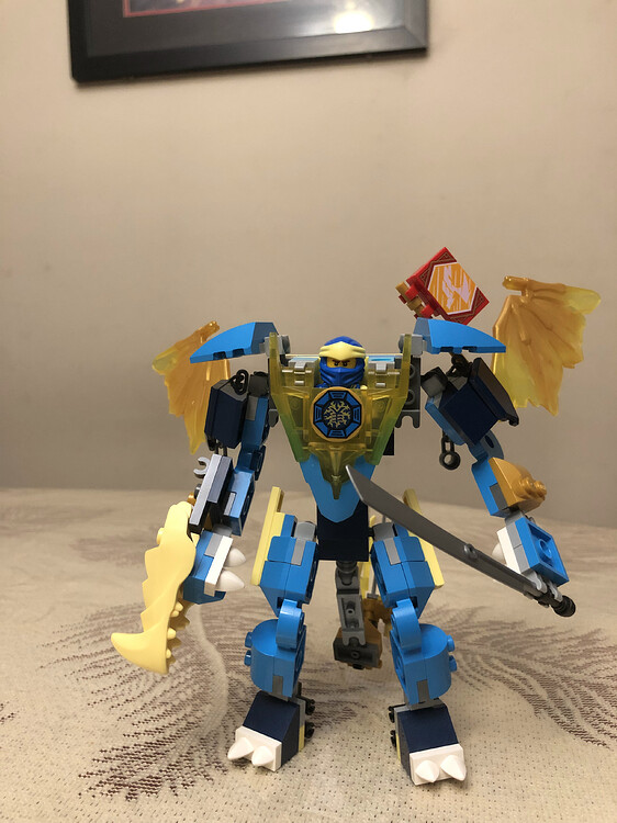 Jay's Thunder Mech EVO (Moc) - Lego Creations - The TTV Message Boards