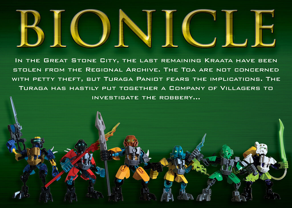 Bionicle: Kraata Heist (my MOC characters) - Lego Creations - The TTV ...