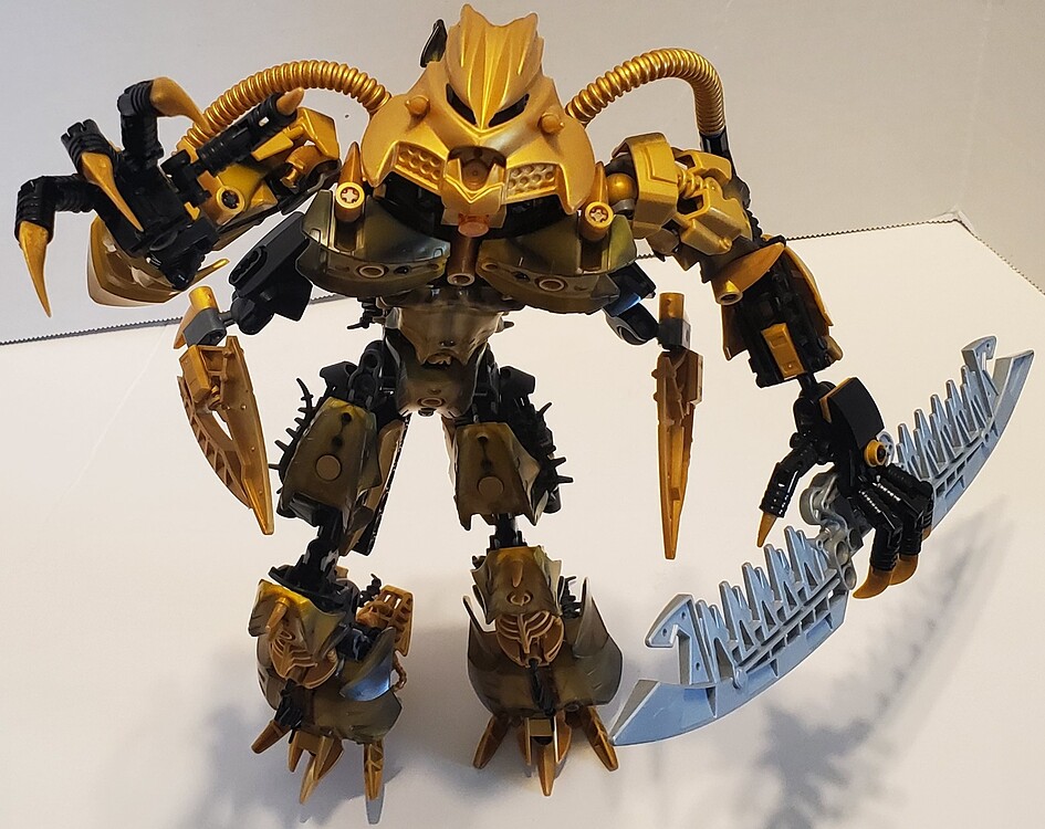 My version of pit brutaka chest gap filled in+. - Lego Creations - The ...