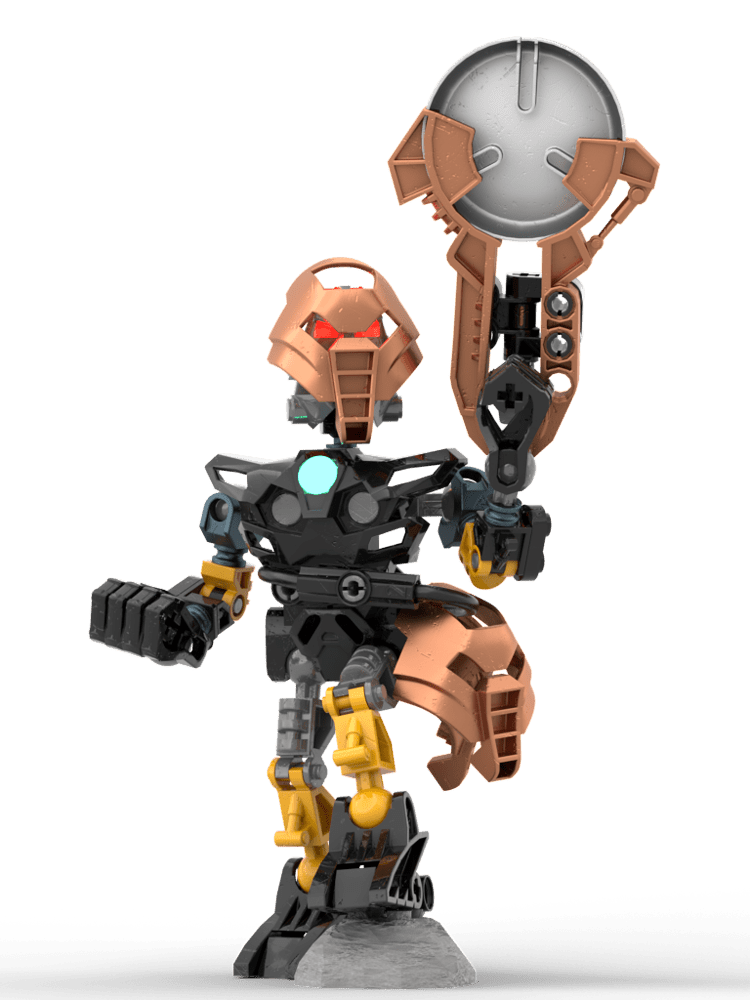 Makuta Miserix's Toa Hagah, the First Hagah Team (Kardan Universe) Part ...