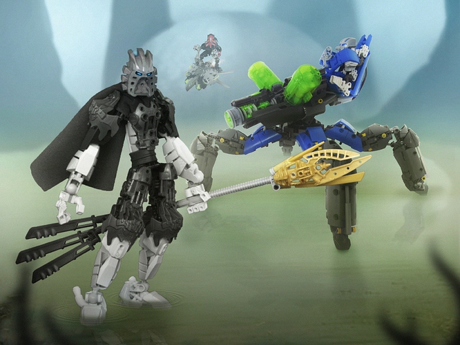 Mazeka (and his Swamp Strider) - Lego Creations - The TTV Message Boards