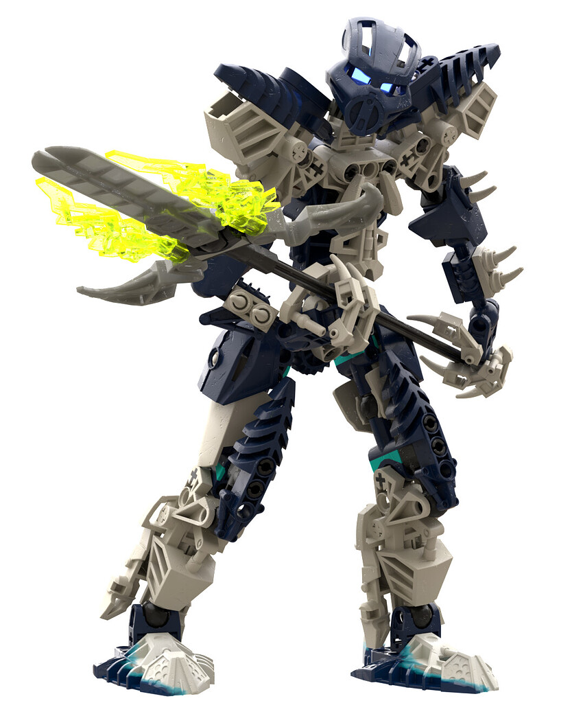 Chiara, the Lonely Toa of Lightning - Lego Creations - The TTV Message ...