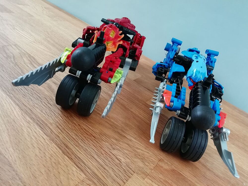 Furnix and Hydron - Motorcycle bioformers - Lego Creations - The TTV ...
