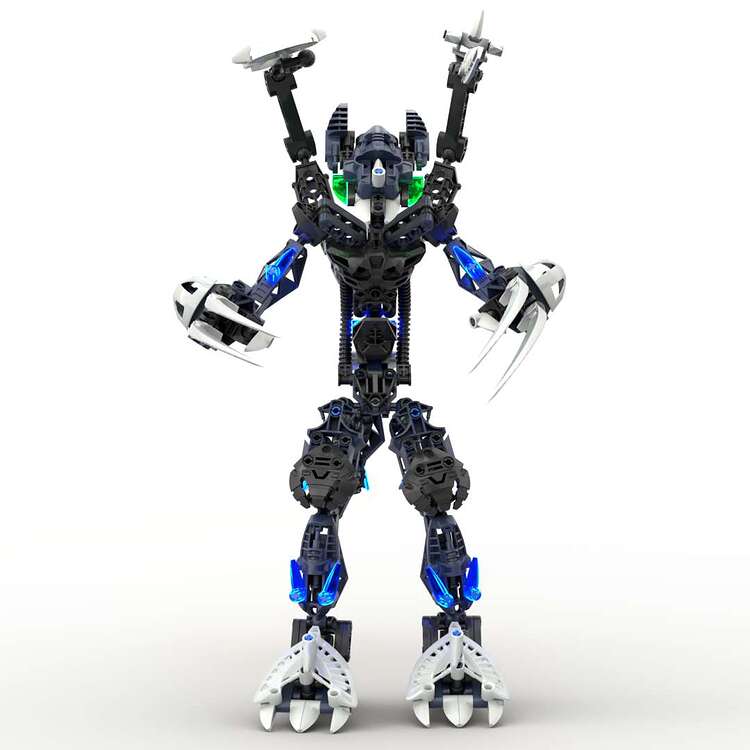 Dark Hunters 1: SLICER, JAILER, Noxis - Lego Creations - The TTV ...