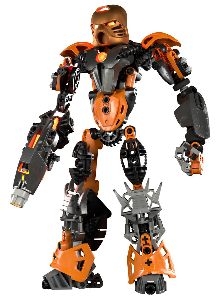 The Toa of Iron (Self-Moc) - Lego Creations - The TTV Message Boards