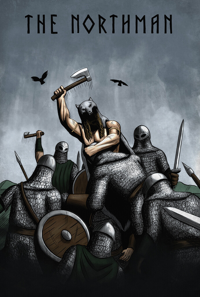 The Northman Poster - Artwork - The TTV Message Boards