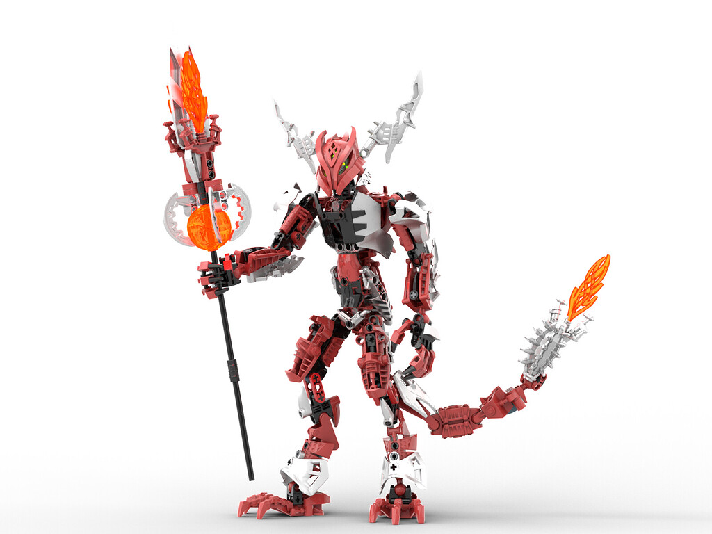 Makuta Miserix's Toa Hagah, the First Hagah Team (Kardan Universe) Part ...