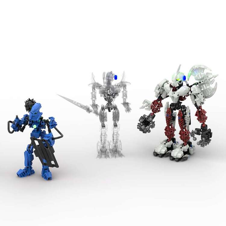 Jerbraz, the invisible and vain member of the order of Mata Nui - Lego ...