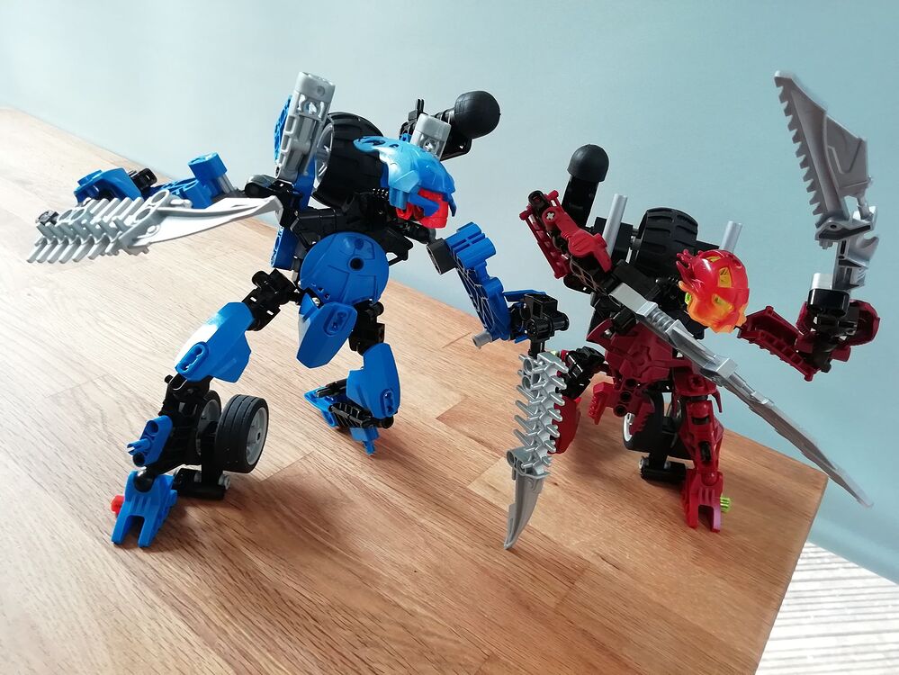 Furnix and Hydron - Motorcycle bioformers - Lego Creations - The TTV ...