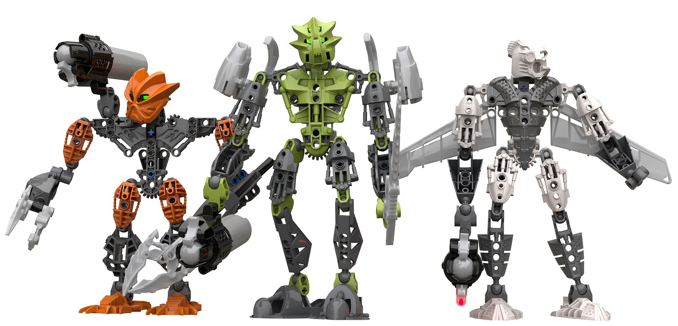 toa mistika/phantoka with nuva masks - BIONICLE - The TTV Message Boards