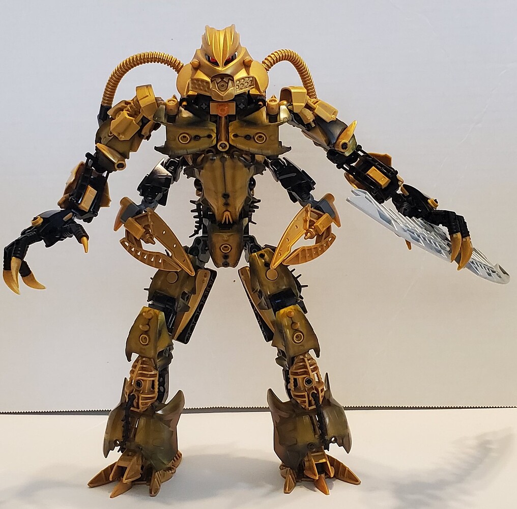 My version of pit brutaka chest gap filled in+. - Lego Creations - The ...