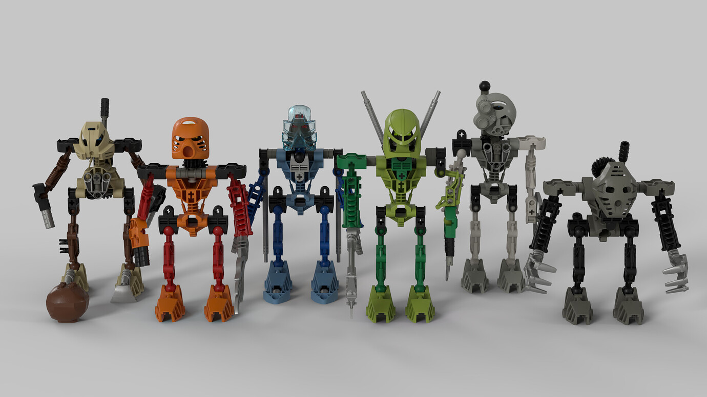 2001 Toa Mata Redesigns - Lego Creations - The TTV Message Boards