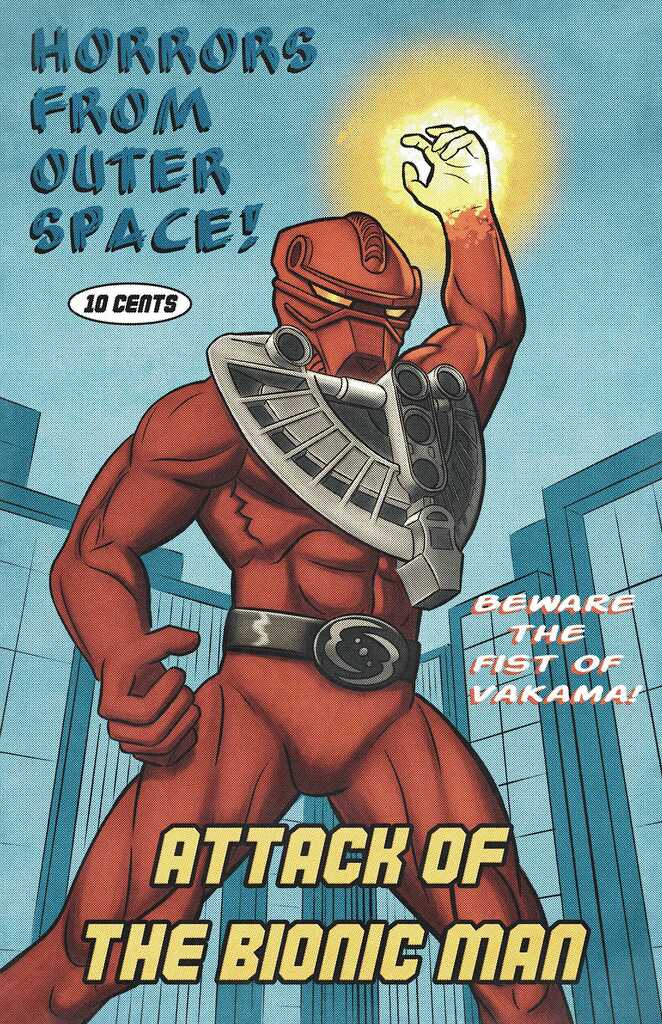 Attack of the Bionic Man - Artwork - The TTV Message Boards