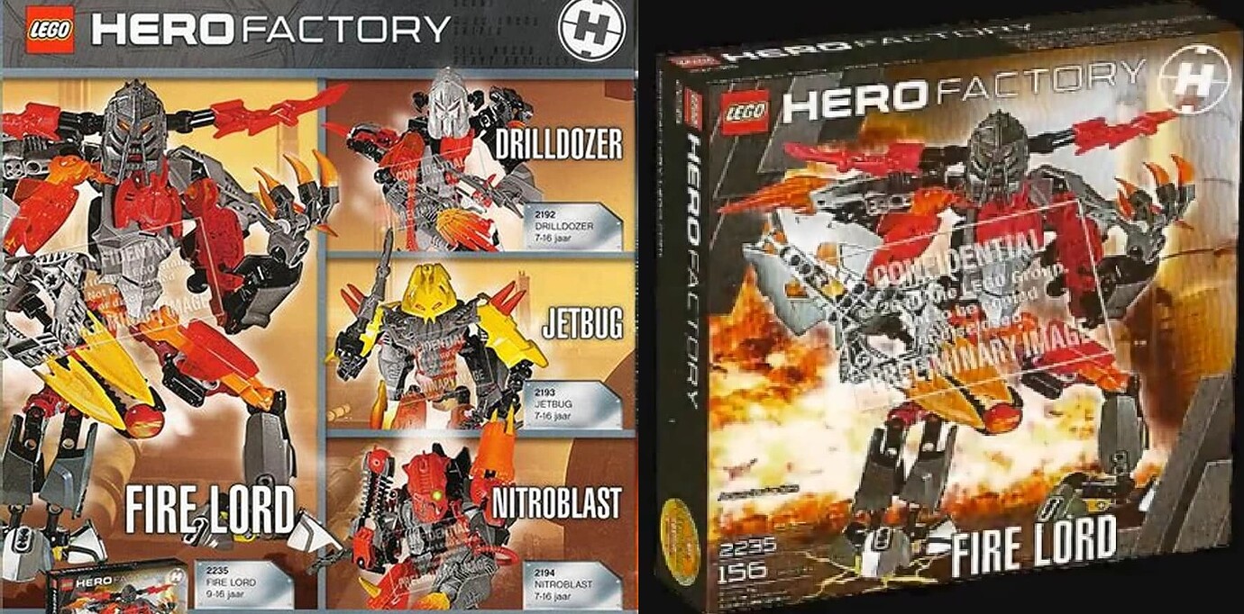 Prototype Fire Lord - In Physical Form - Lego Creations - The TTV ...