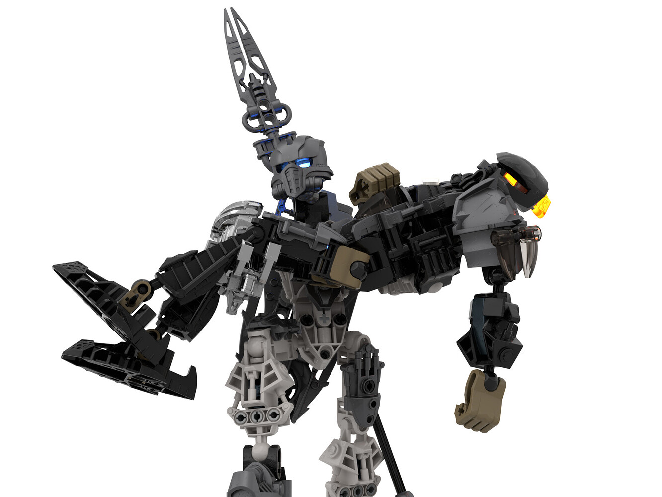 Makuta Miserix's Toa Hagah- Where Are They Now? (Kardan Universe ...