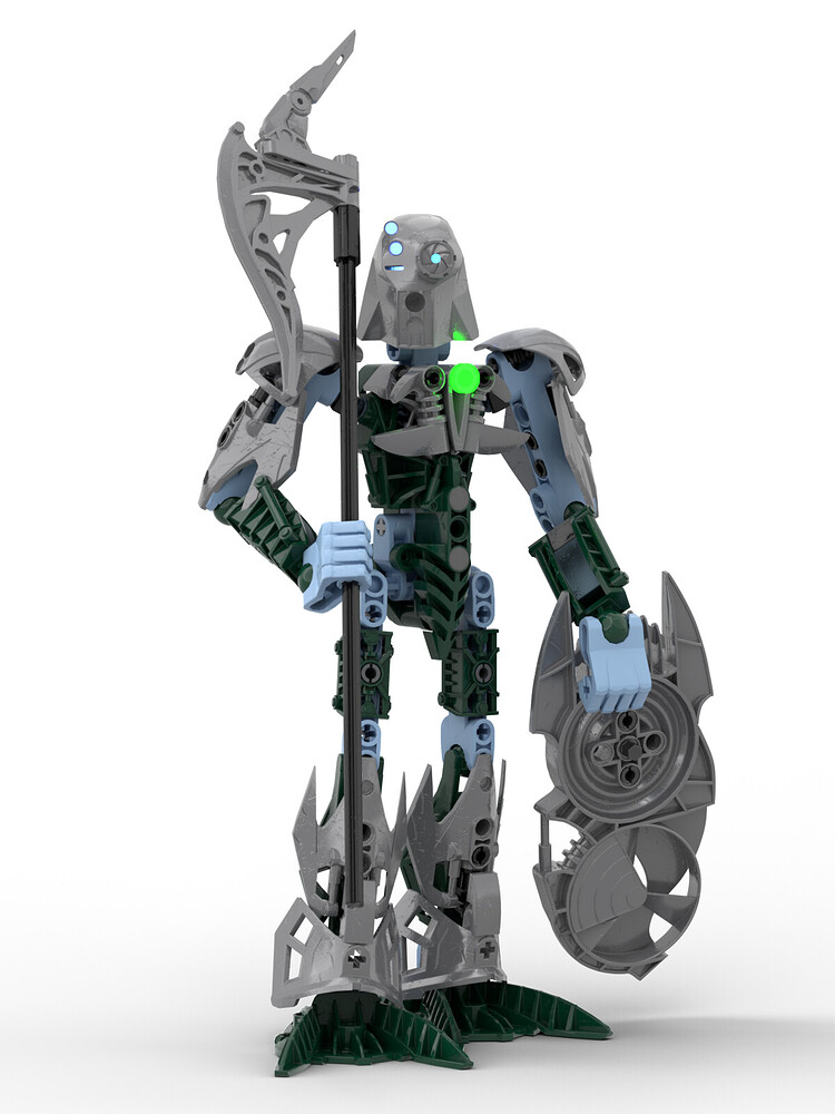 Makuta Miserix's Toa Hagah, the First Hagah Team (Kardan Universe) Part ...