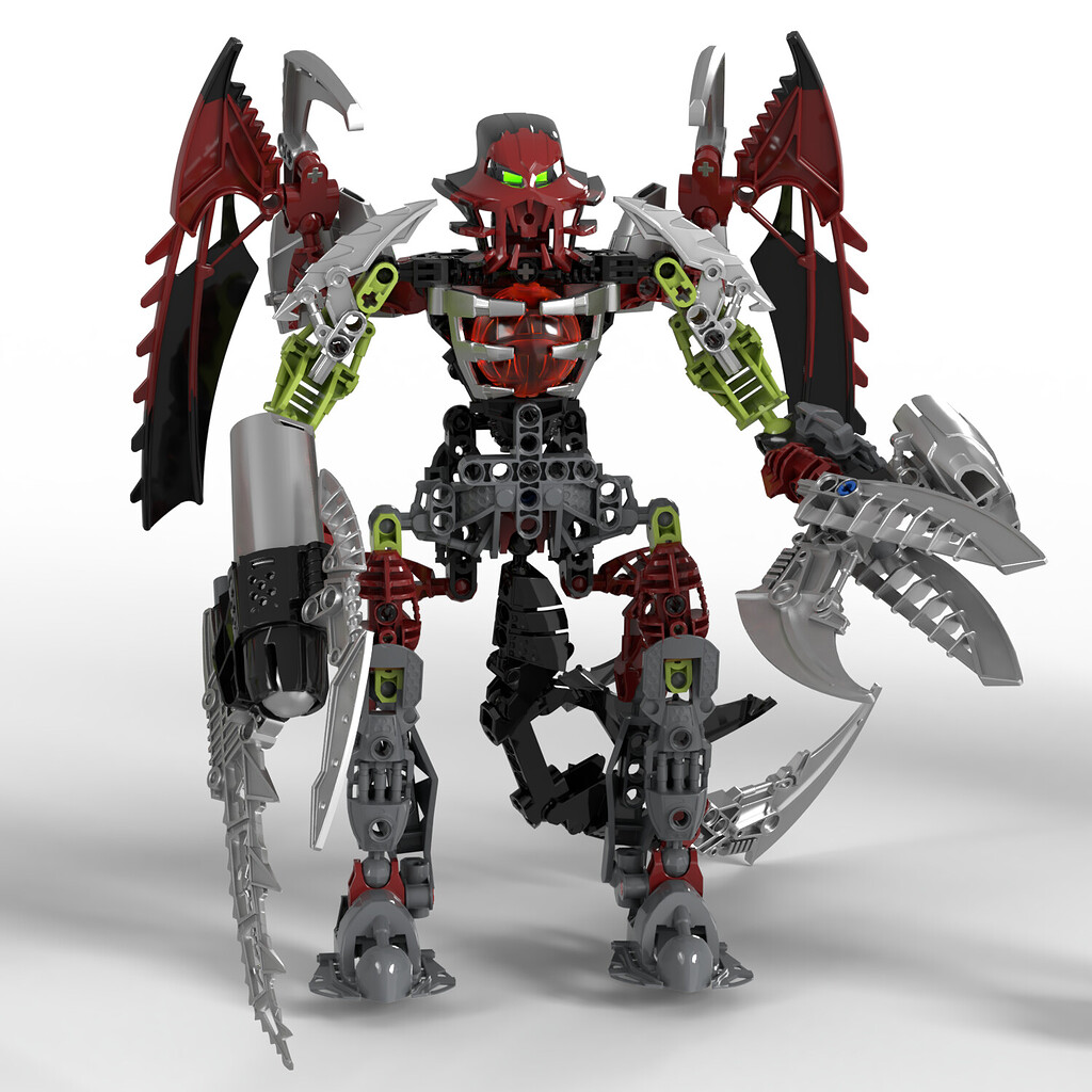 Upgraded Makuta Spiriah [Revamp] - Lego Creations - The TTV Message Boards