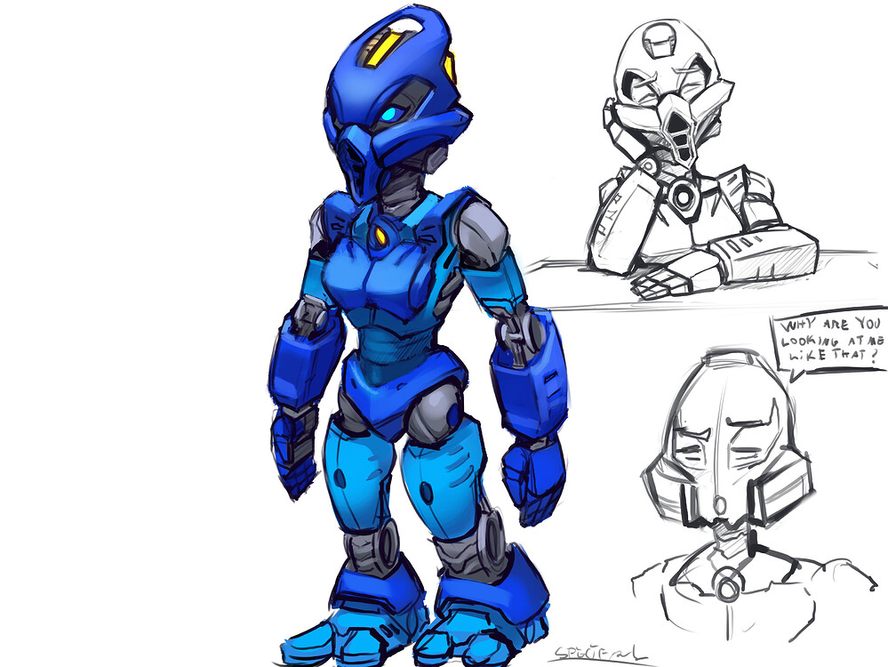 Macku character design - Artwork - The TTV Message Boards