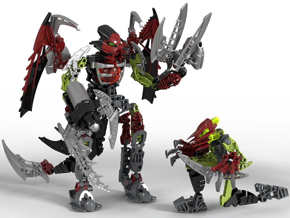 Upgraded Makuta Spiriah [Revamp] - Lego Creations - The TTV Message Boards