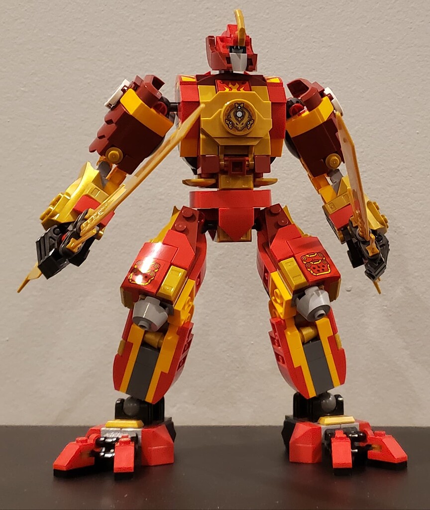 Kai's Elemental Fire Mech - Lego Creations - The TTV Message Boards