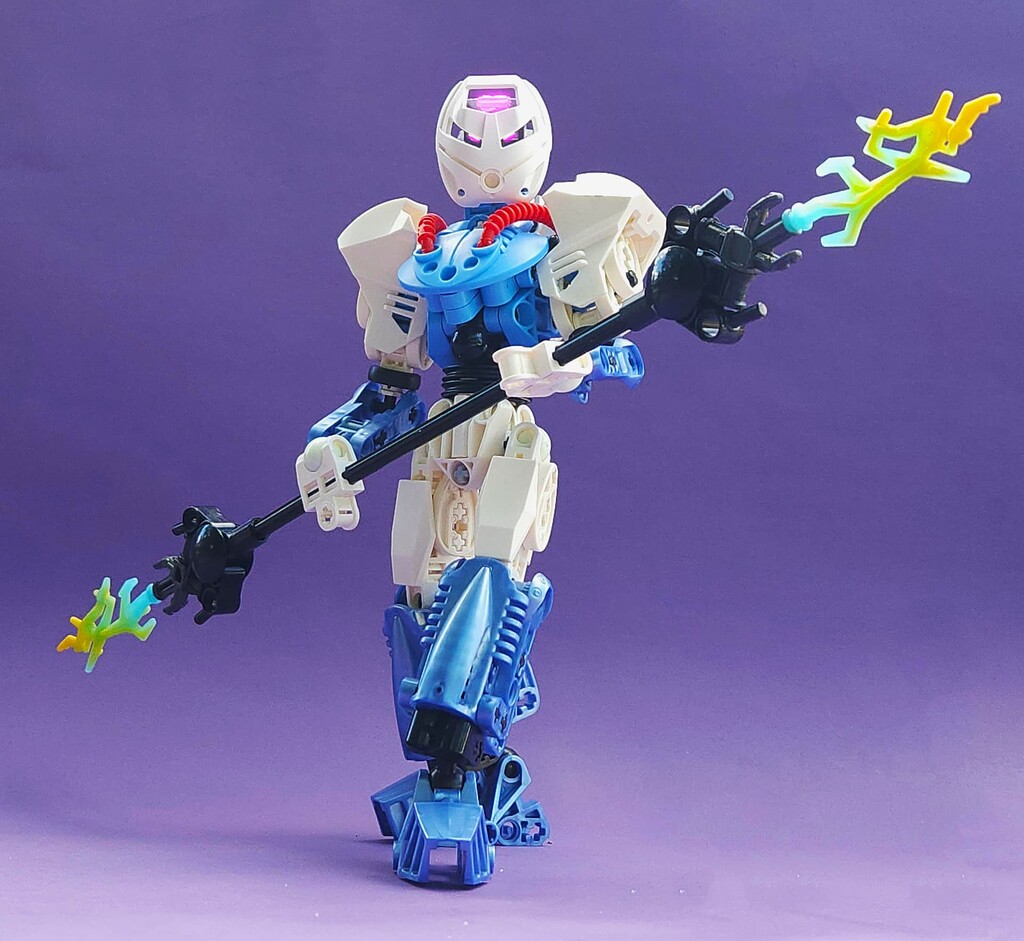 Chiara: Toa of Lightning - Lego Creations - The TTV Message Boards