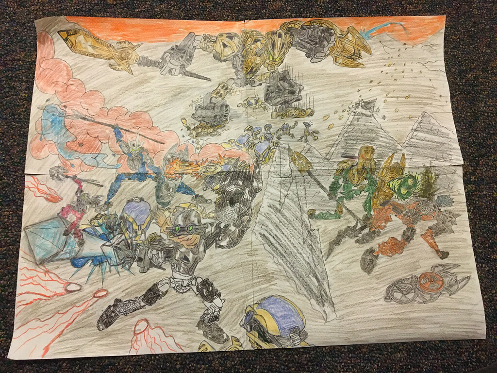 Fighting the Fohrok, at 11 (Bionicle Canon Contest #3: Honor Guard ...