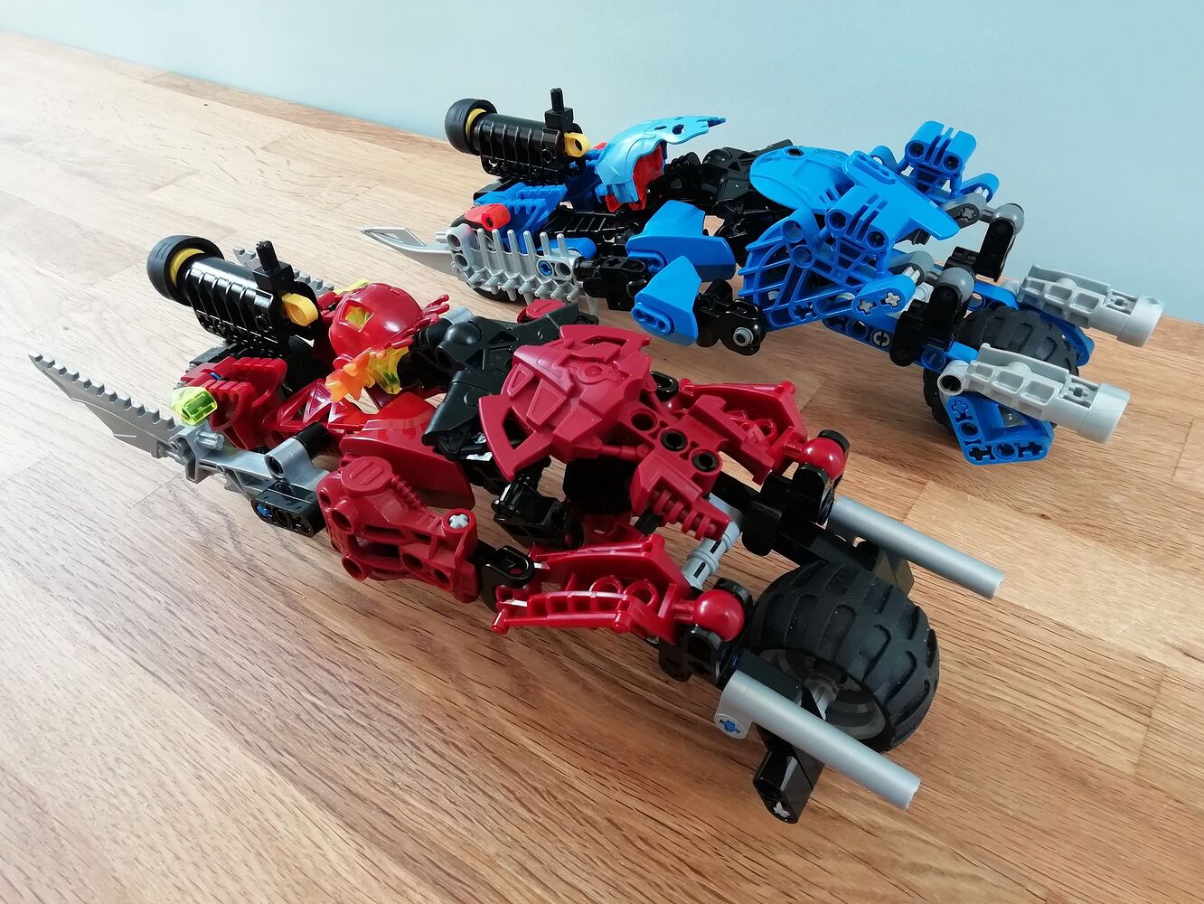 Furnix and Hydron - Motorcycle bioformers - Lego Creations - The TTV ...