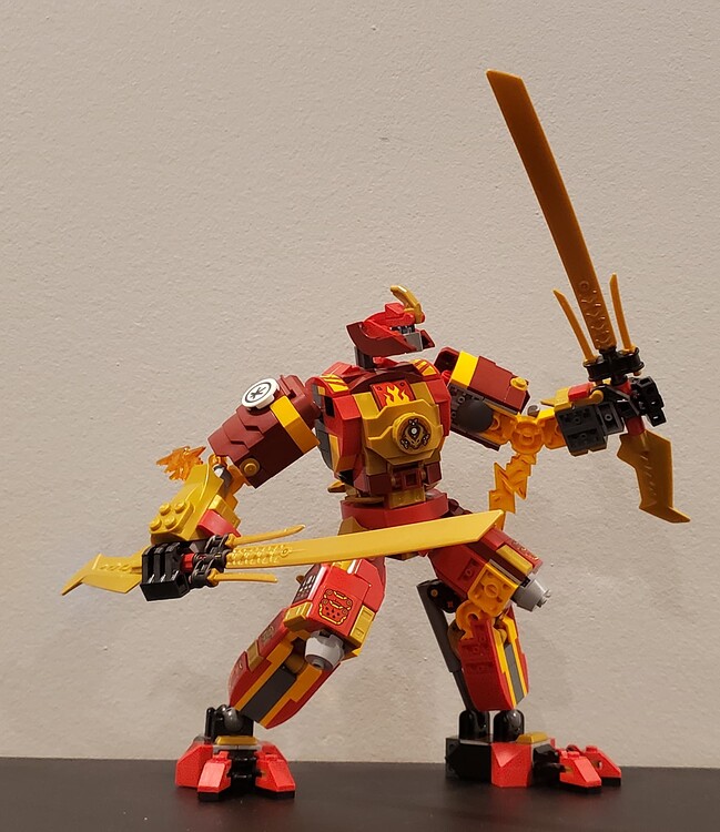 Kai's Elemental Fire Mech - Lego Creations - The TTV Message Boards