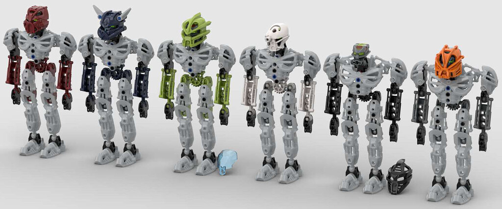My rendition of the Toa Nuva Adaptive Armor - Lego Creations - The TTV ...