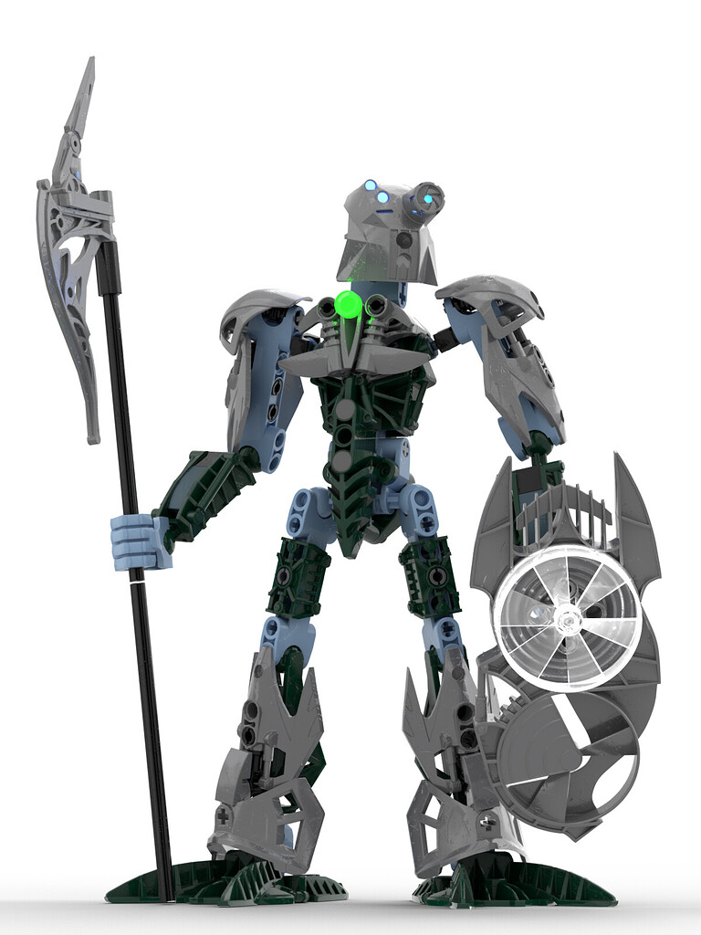 Makuta Miserix's Toa Hagah, the First Hagah Team (Kardan Universe) Part ...