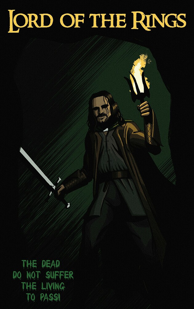 Lord of the Rings: Paths of the Dead Poster - Artwork - The TTV Message ...