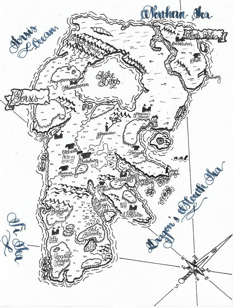 Map of Sorsis - Artwork - The TTV Message Boards