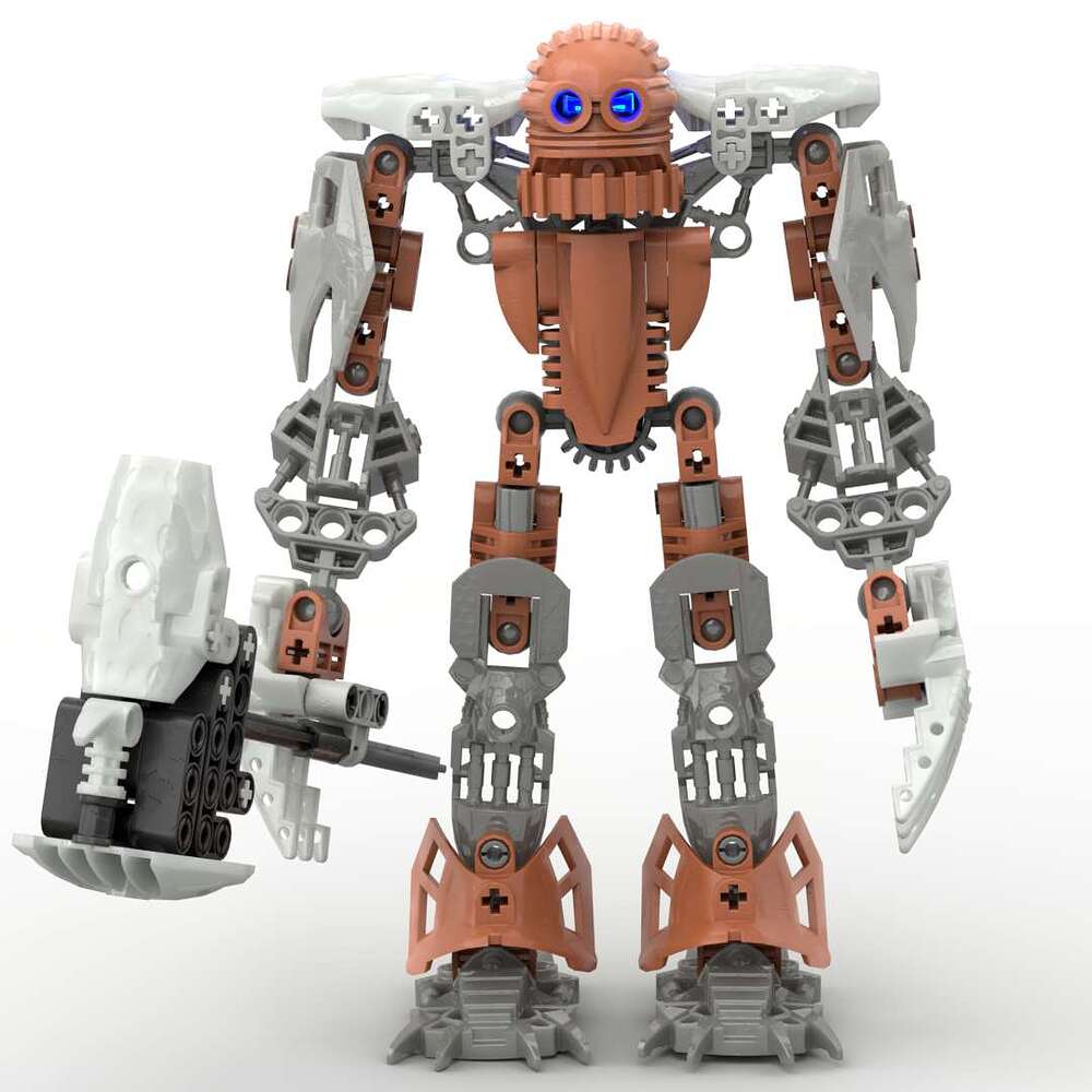 Toa Cordak, the first Toa Team (Remade) (TSO1 Tribute) - Lego Creations ...