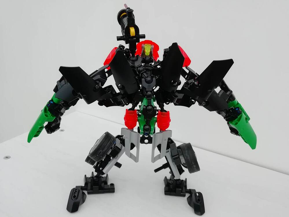 Rellian Vex - Car bioformer (Bionicle transformer) - Lego Creations ...