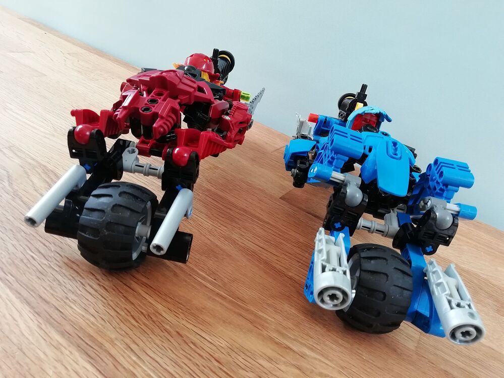Furnix and Hydron - Motorcycle bioformers - Lego Creations - The TTV ...