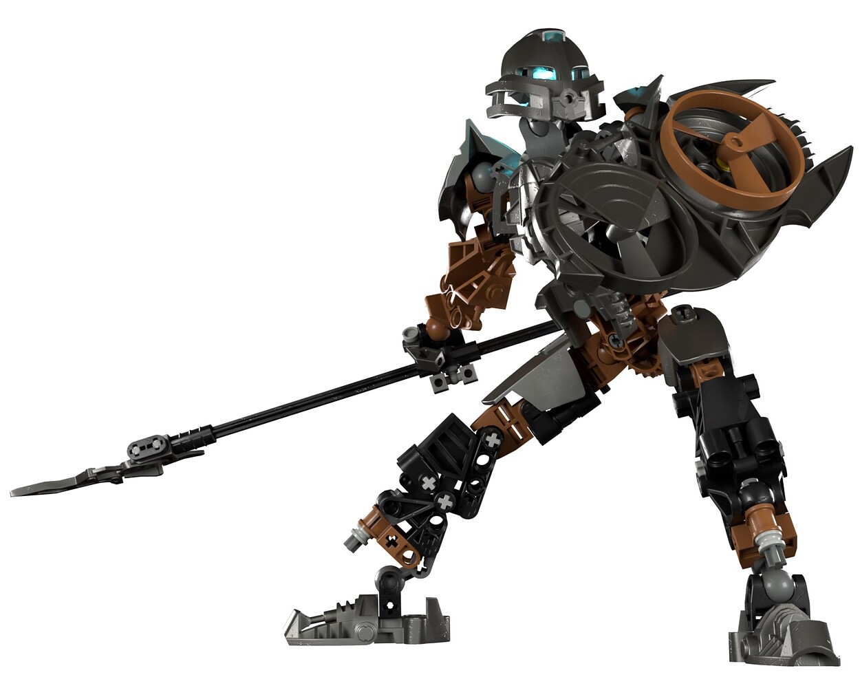 Toa Hagah Revamped (Inika Scale) - Lego Creations - The TTV Message Boards