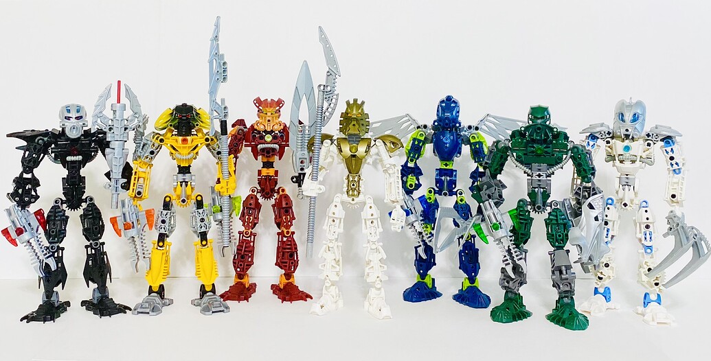 Bionicle Upscale Series: The Toa Mahri - Lego Creations - The TTV ...