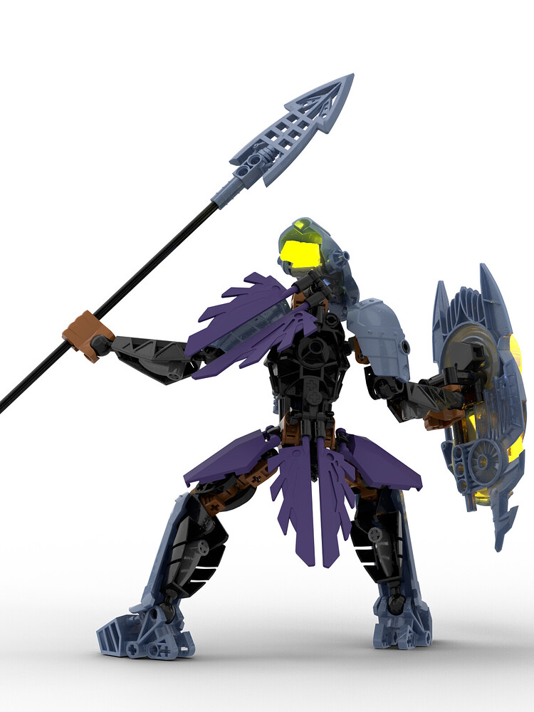 Makuta Miserix's Toa Hagah, the First Hagah Team (Kardan Universe) Part ...