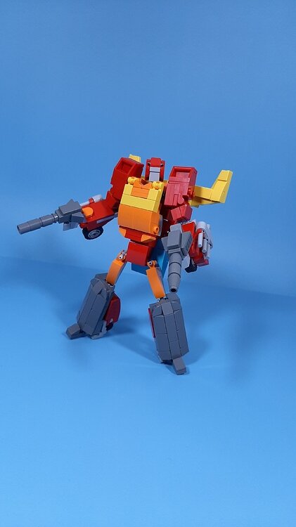 Transformers G1 Hot Rod - Lego Creations - The TTV Message Boards