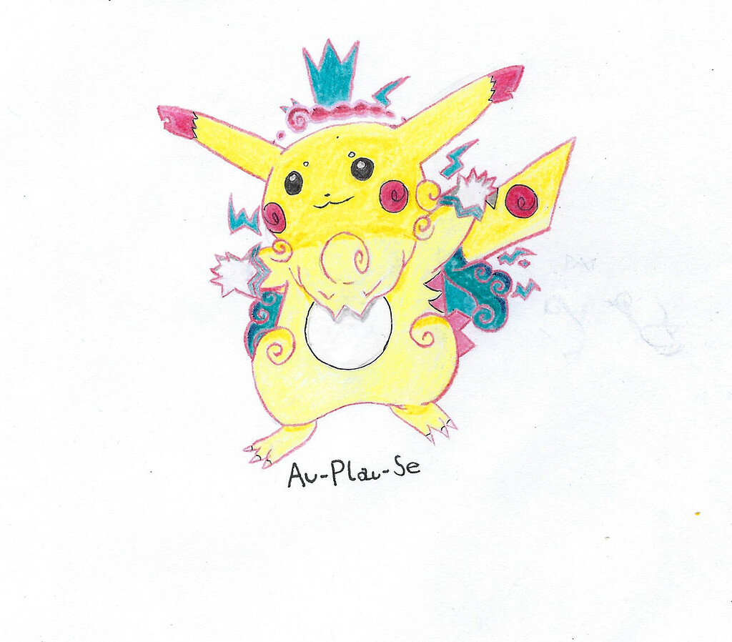 Cosmopoliturtle's Gigantamax Pikachu - Artwork - The TTV Message Boards
