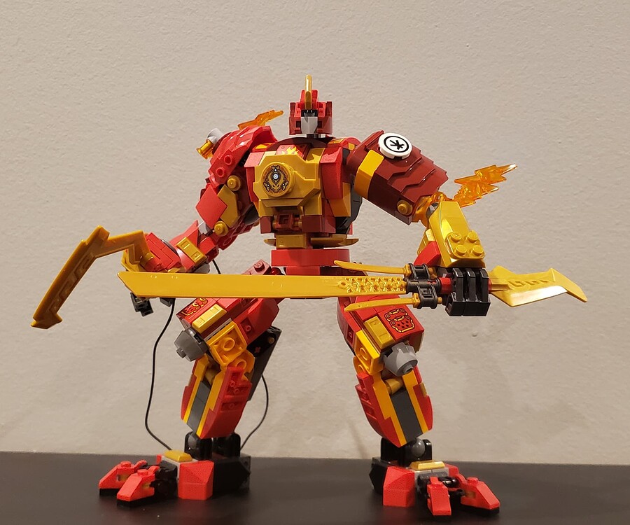 Kai's Elemental Fire Mech - Lego Creations - The TTV Message Boards