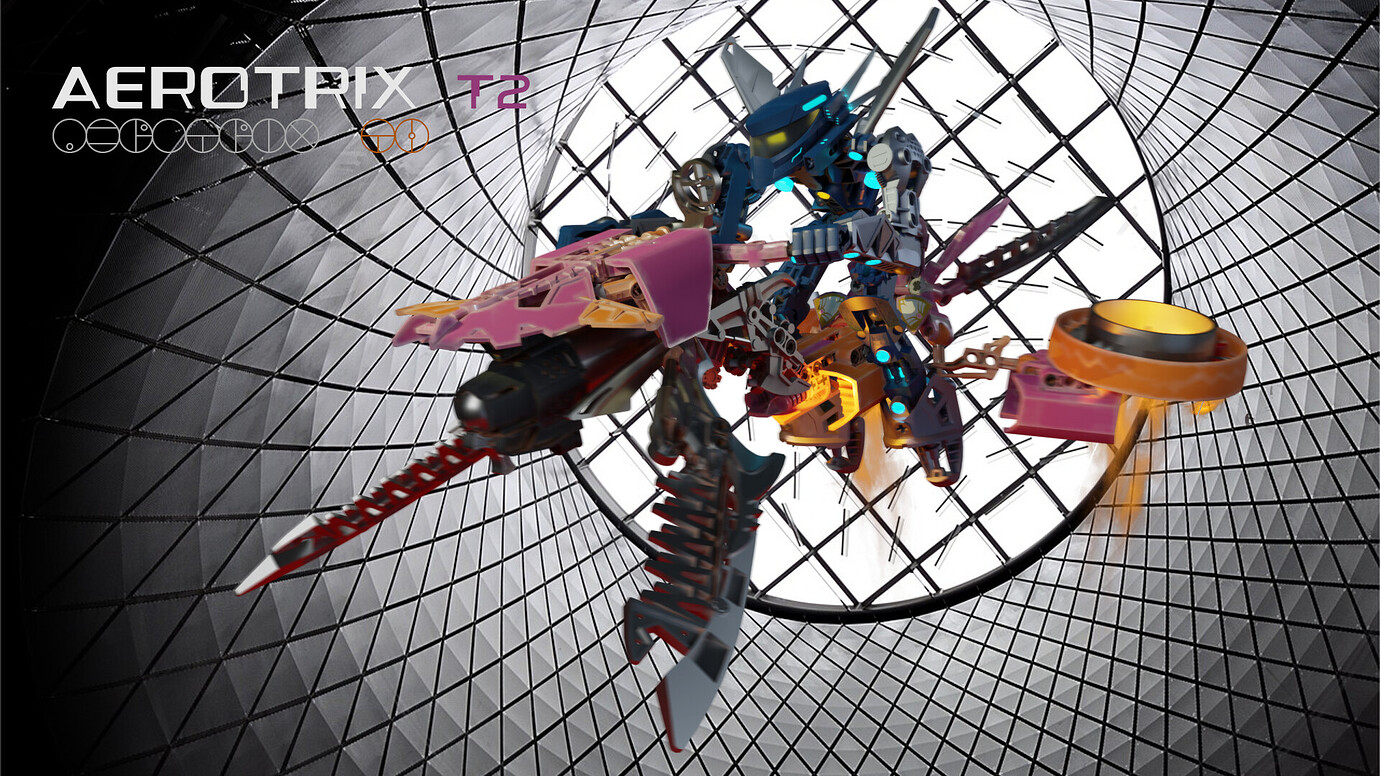 Vehicle Aerotrix with Pilot Gali Nuva - Lego Creations - The TTV ...