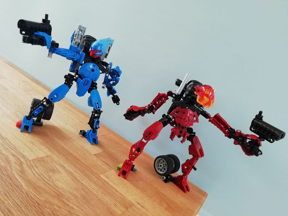Furnix and Hydron - Motorcycle bioformers - Lego Creations - The TTV ...
