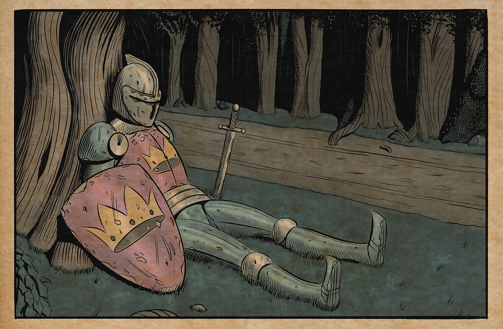The Forgotten Knight - Artwork - The TTV Message Boards