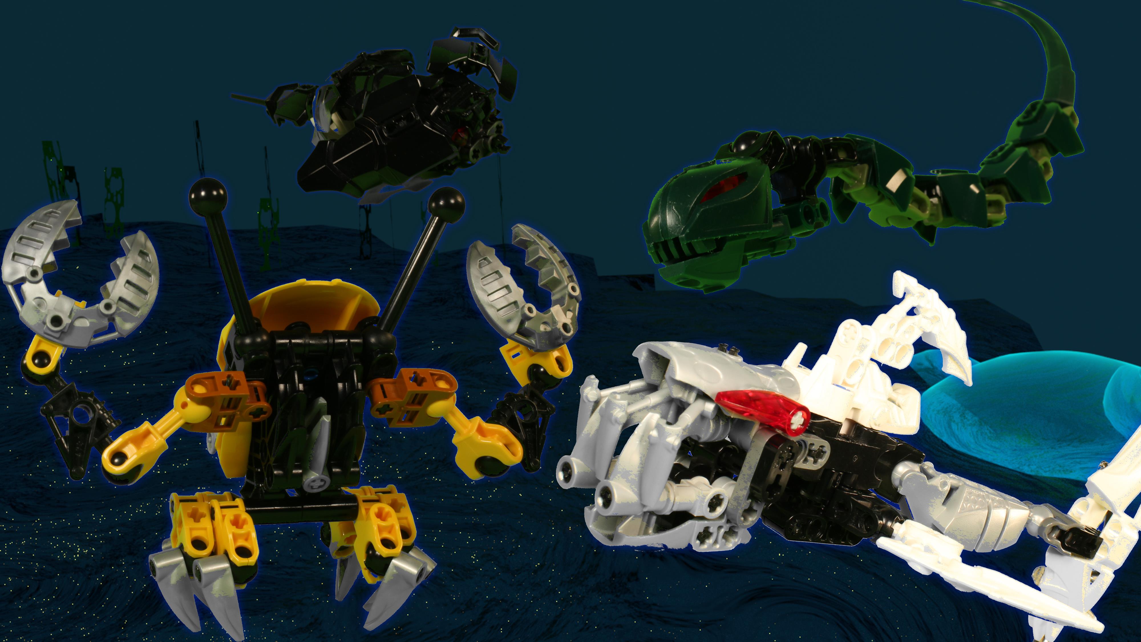 Barraki's Sea Rahi MOCs from Bionicle Ignition 2 - Lego Creations - The ...